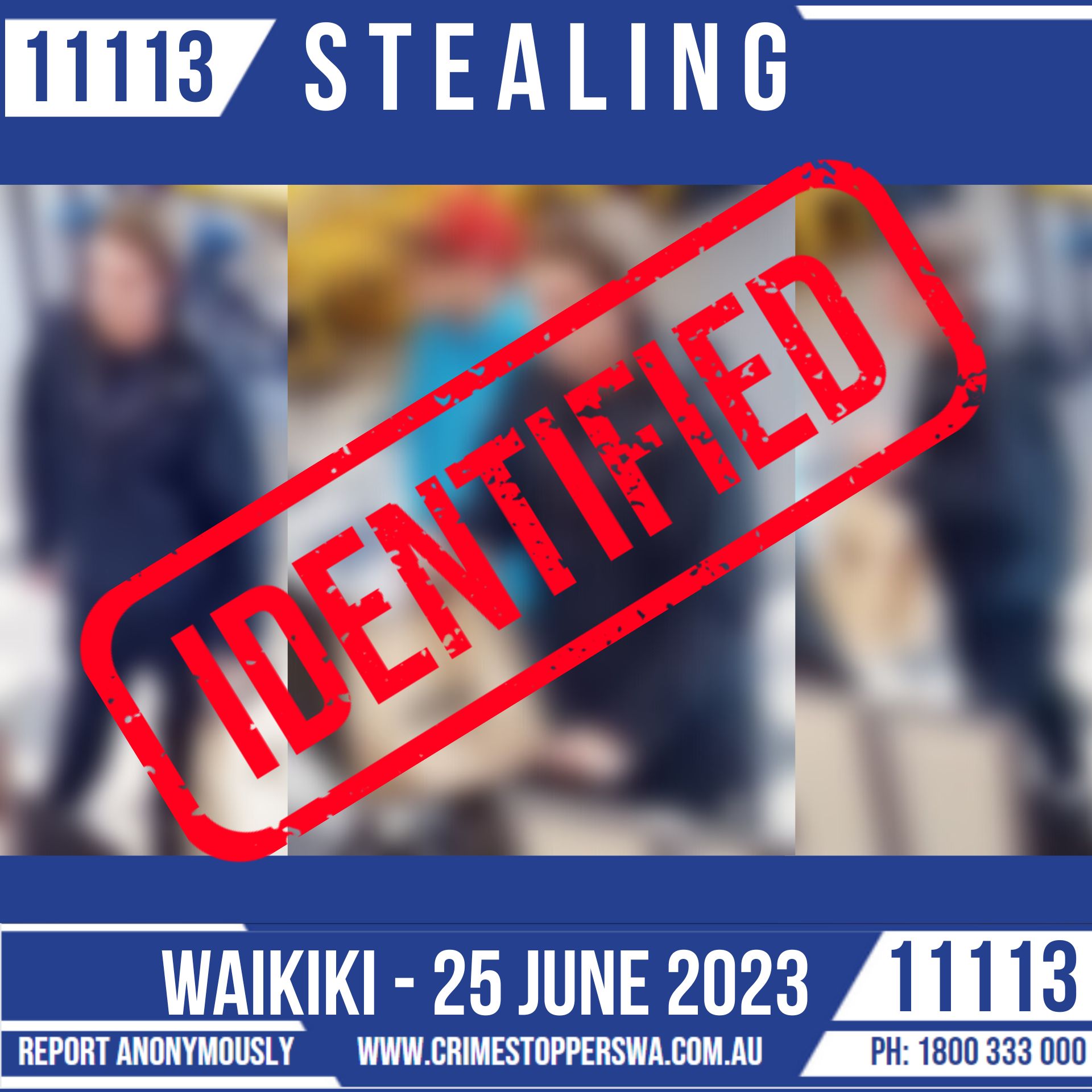 STEALING – GNANGARA DRIVE WAIKIKI WA – 25 JUNE 2023 • Crime Stoppers ...