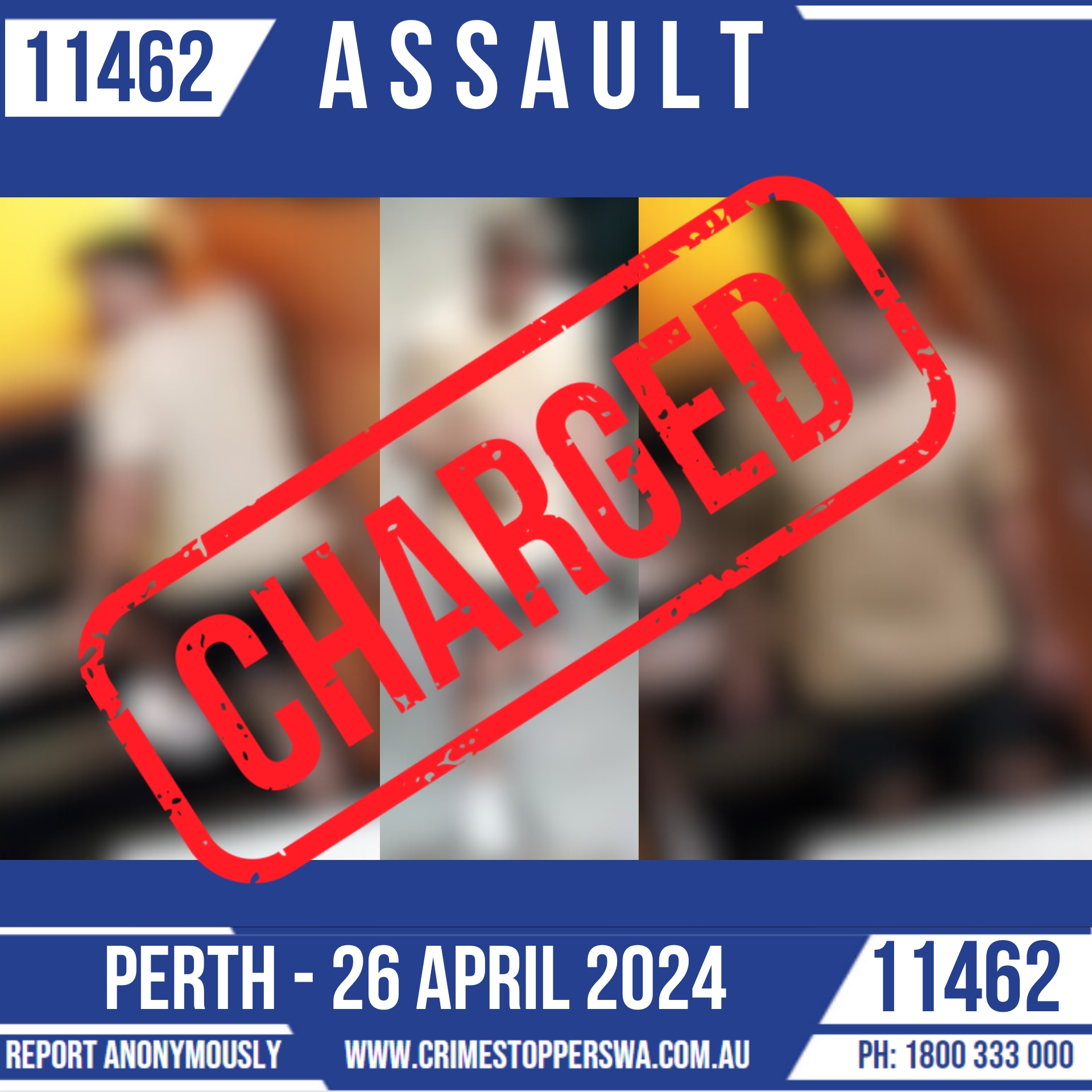 ASSAULT – QUEEN STREET PERTH WA – 26 APRIL 2024 • Crime Stoppers ...