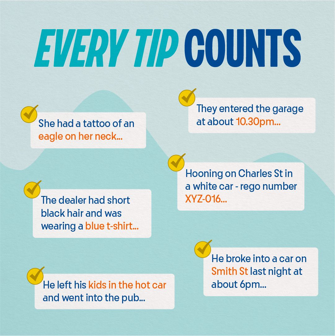 Every tip counts • Crime Stoppers Western Australia