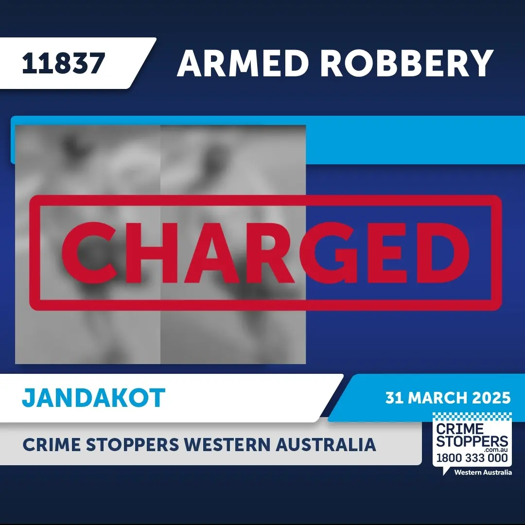 ARMED ROBBERY - JANDAKOT WA 6164 • Crime Stoppers Western Australia