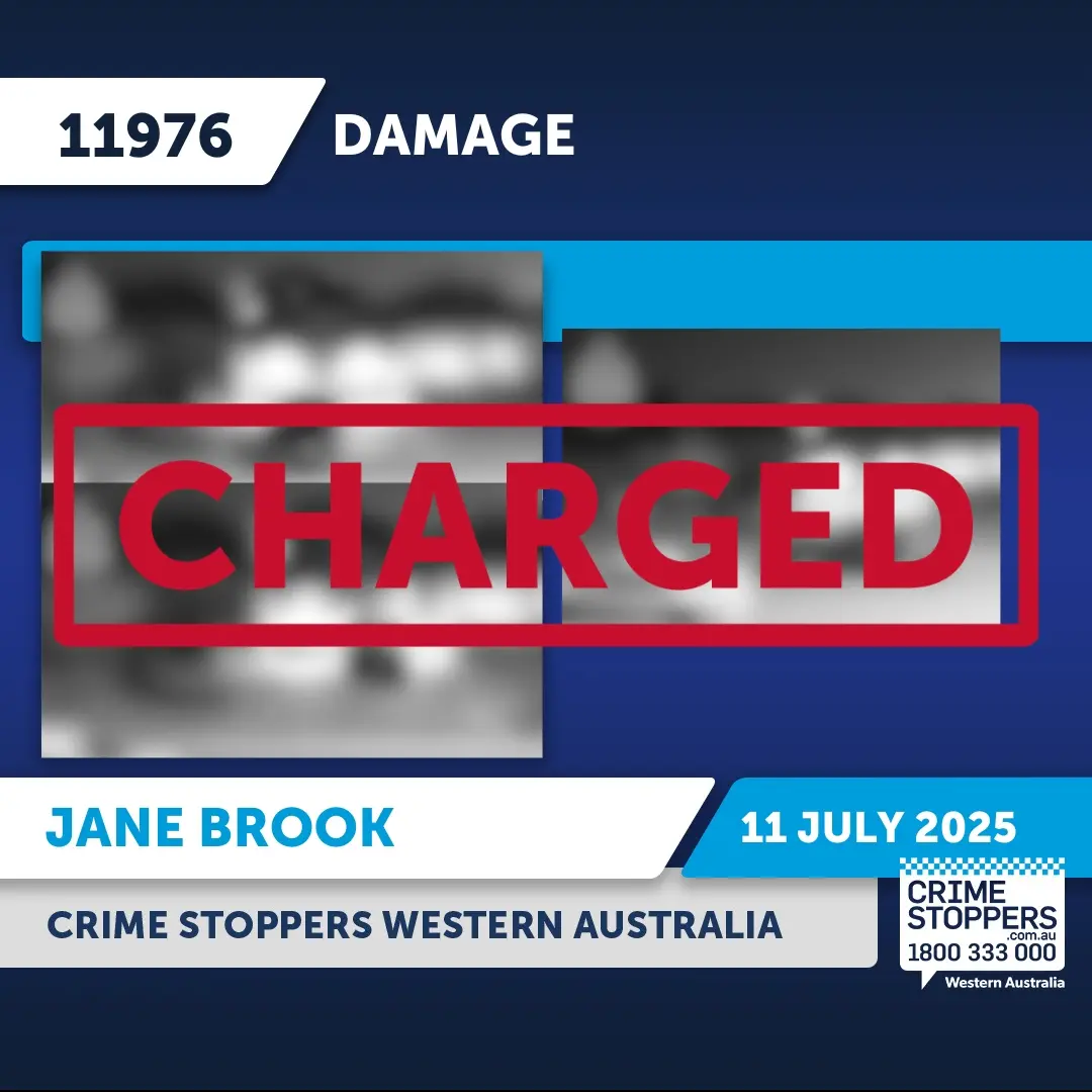 CRIMINAL DAMAGE - HUNTSMAN TCE JANE BROOK - 11 JULY 2025 • Crime ...