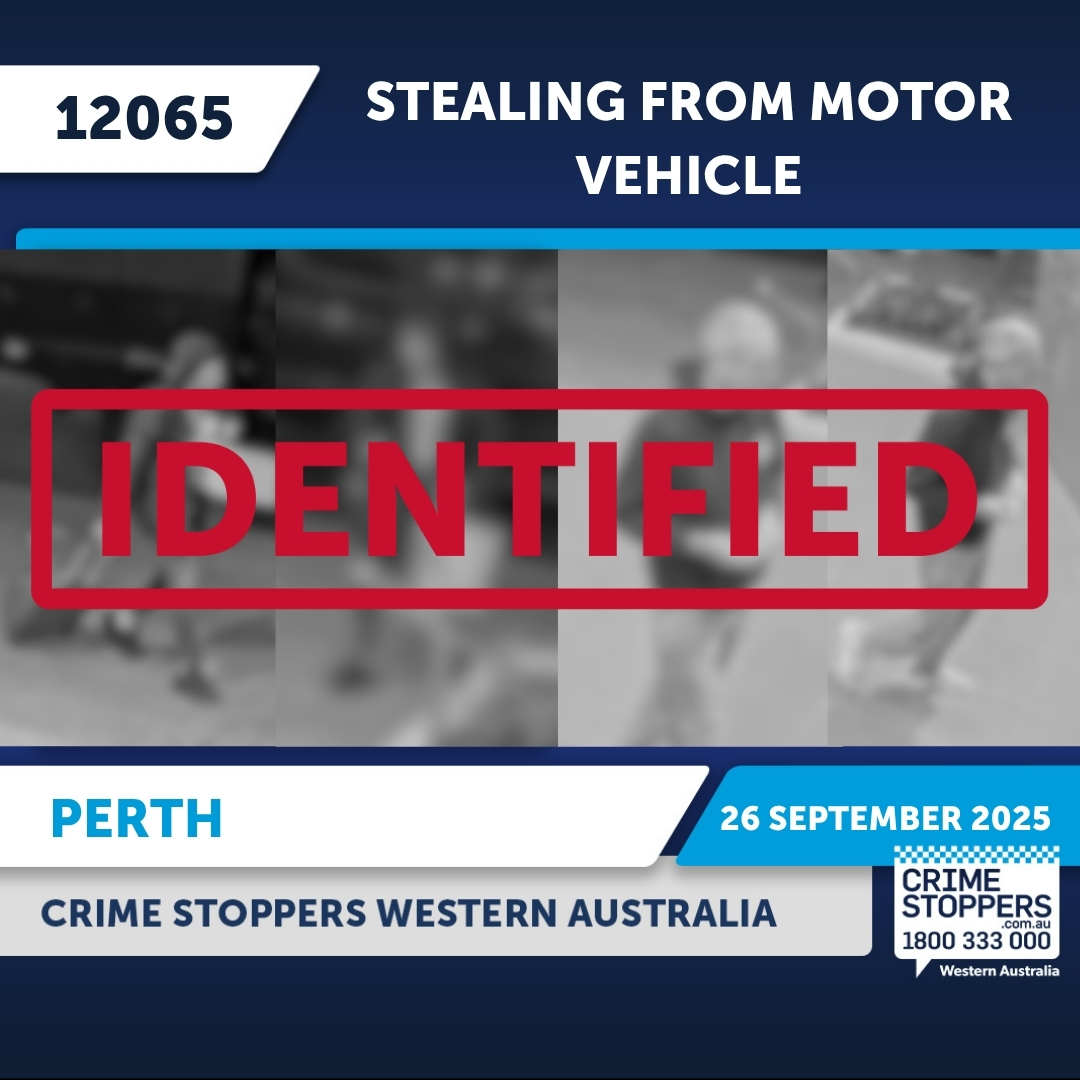 STEALING FROM MOTOR VEHICLE – ST GEORGES TERRACE PERTH 6000 WA – 26 ...